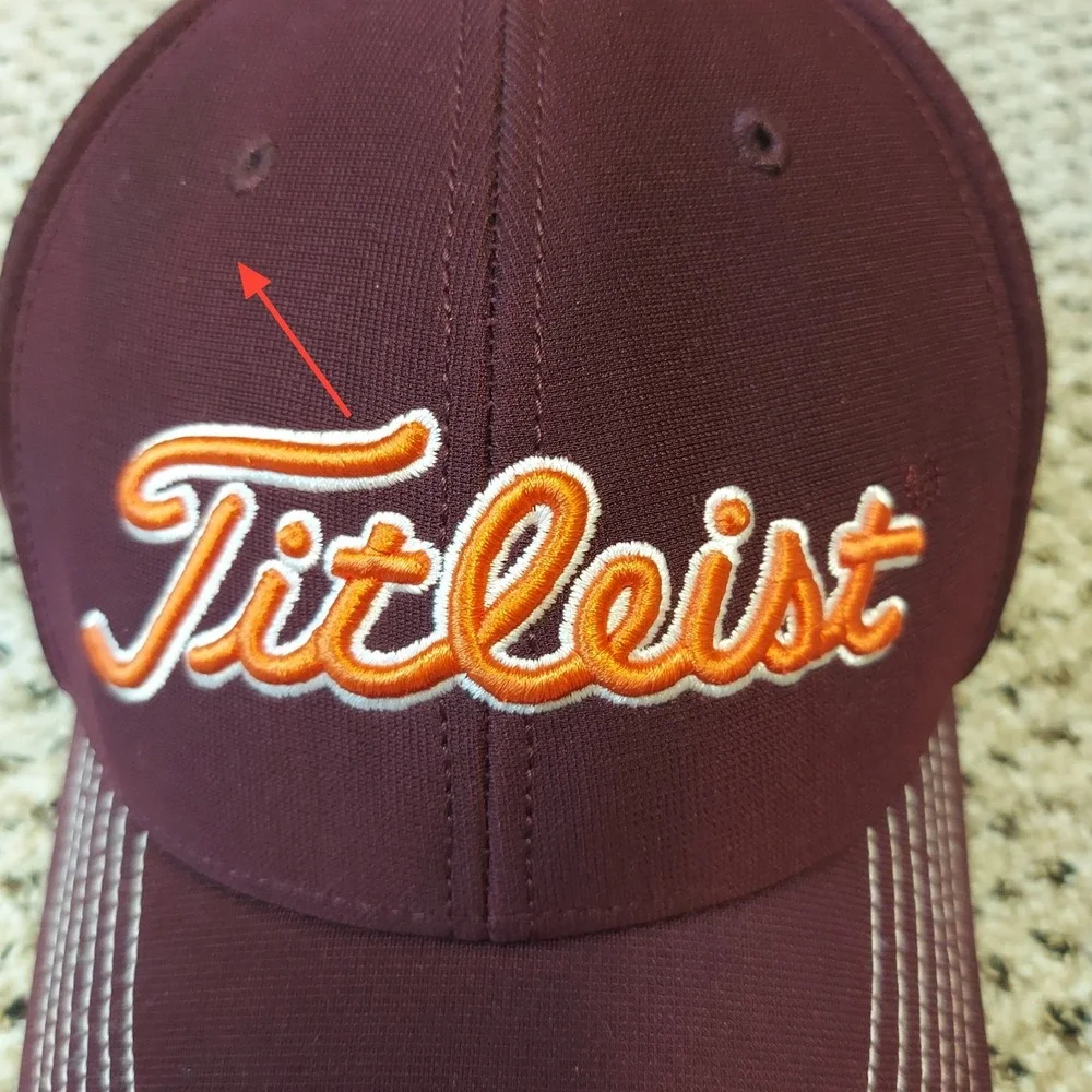 Titleist | Accessories | Titleist Virginia Tech Hokies Golf Hat Maroon ...